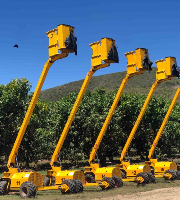 Picking Towers - Afron - Developing Innovative Pruning & Hedging Solutions